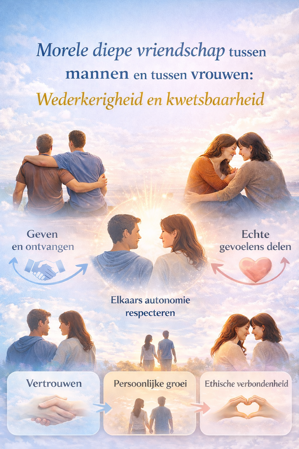 Diepe morele vriendschappen (man-man, vrouw-vrouw): wederkerigheid en ...